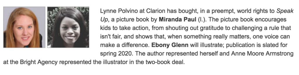 speak up | MirandaPaul.com